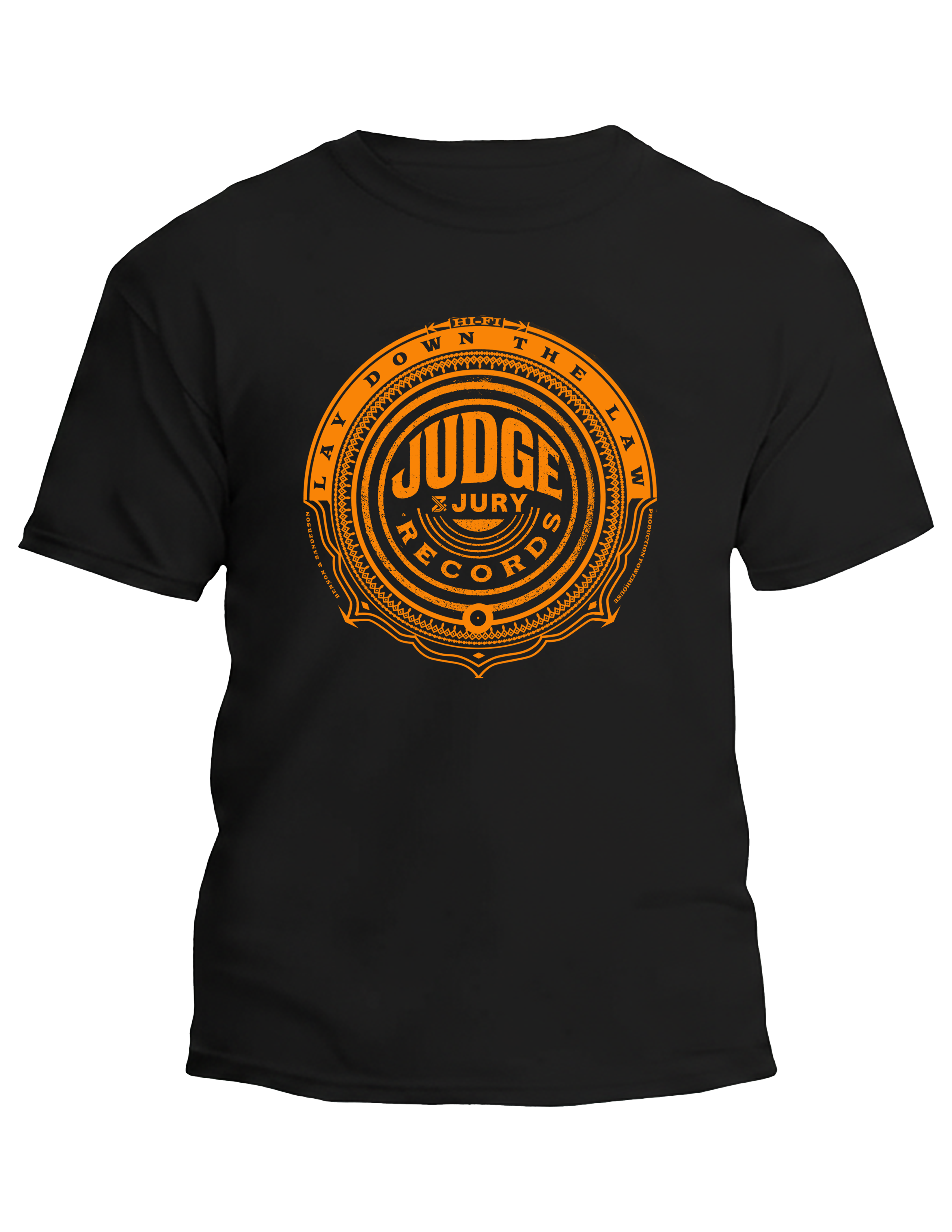 Judge & Jury - Lay Down The Law - Premium Tee – Judge & Jury Records